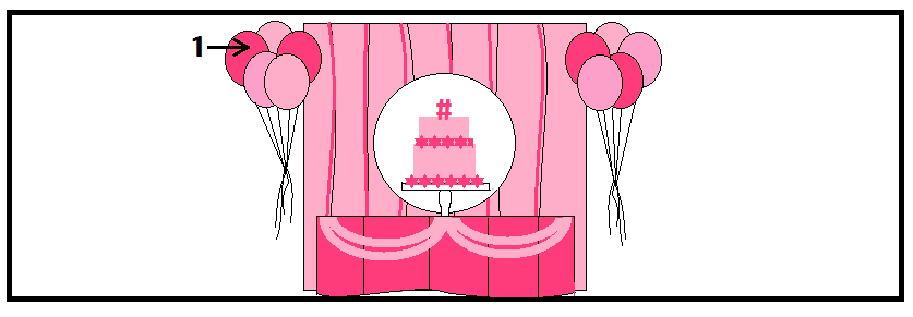 Kristina's Creations: blog- Create a Partyy Focal Point